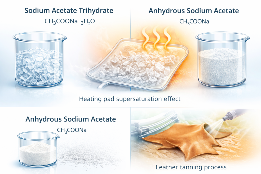 Sodium Acetate Trihydrate vs. Anhydrous: Understanding the Differences ...